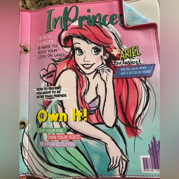 Disney | Bags | Brand New Ariel Magazine Purse | Poshmark
